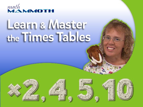 Tiny Courses - Learn & Master the Times Tables - x2,3,4,5,10!