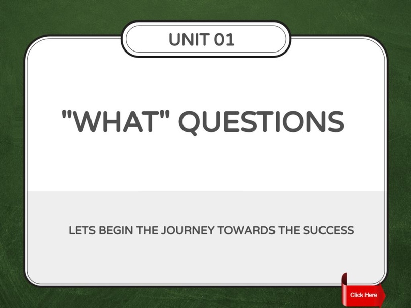 "WH" Questions online course for ages 4-6 by Personal Motivator