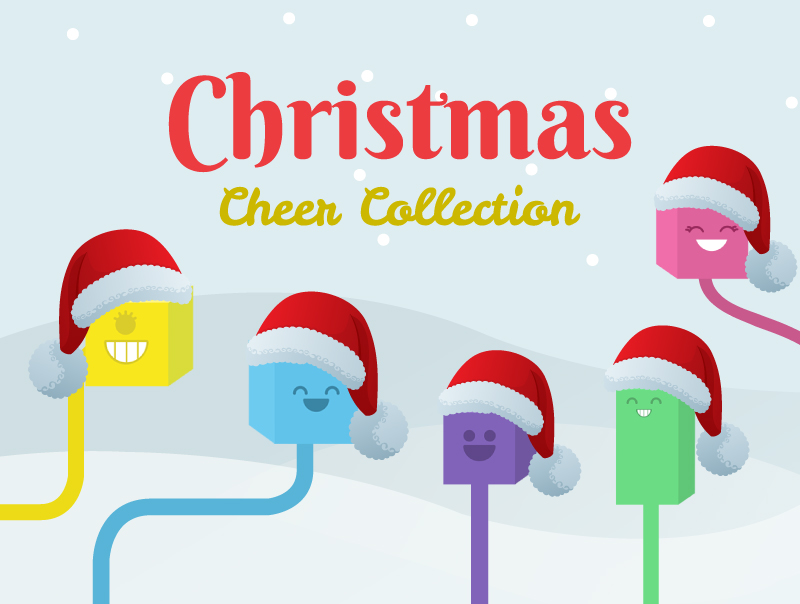Christmas Cheer Collection online course for ages 3-4 by Tiny Tap