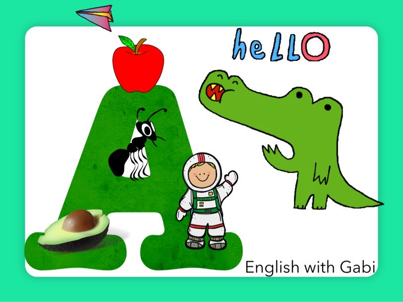 Beginning Sounds: A-E online course for ages 2-3 by English Learning Plan