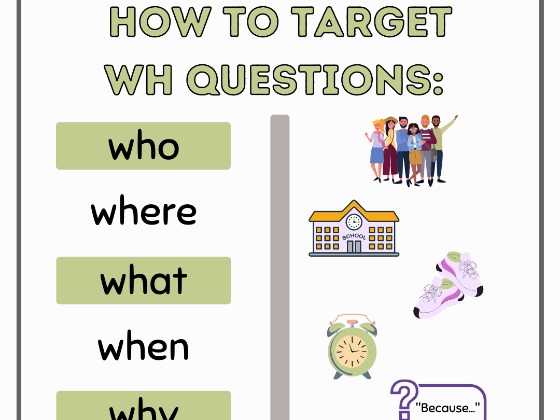 WH Questions online course for ages 4-7 by Galina Medrea